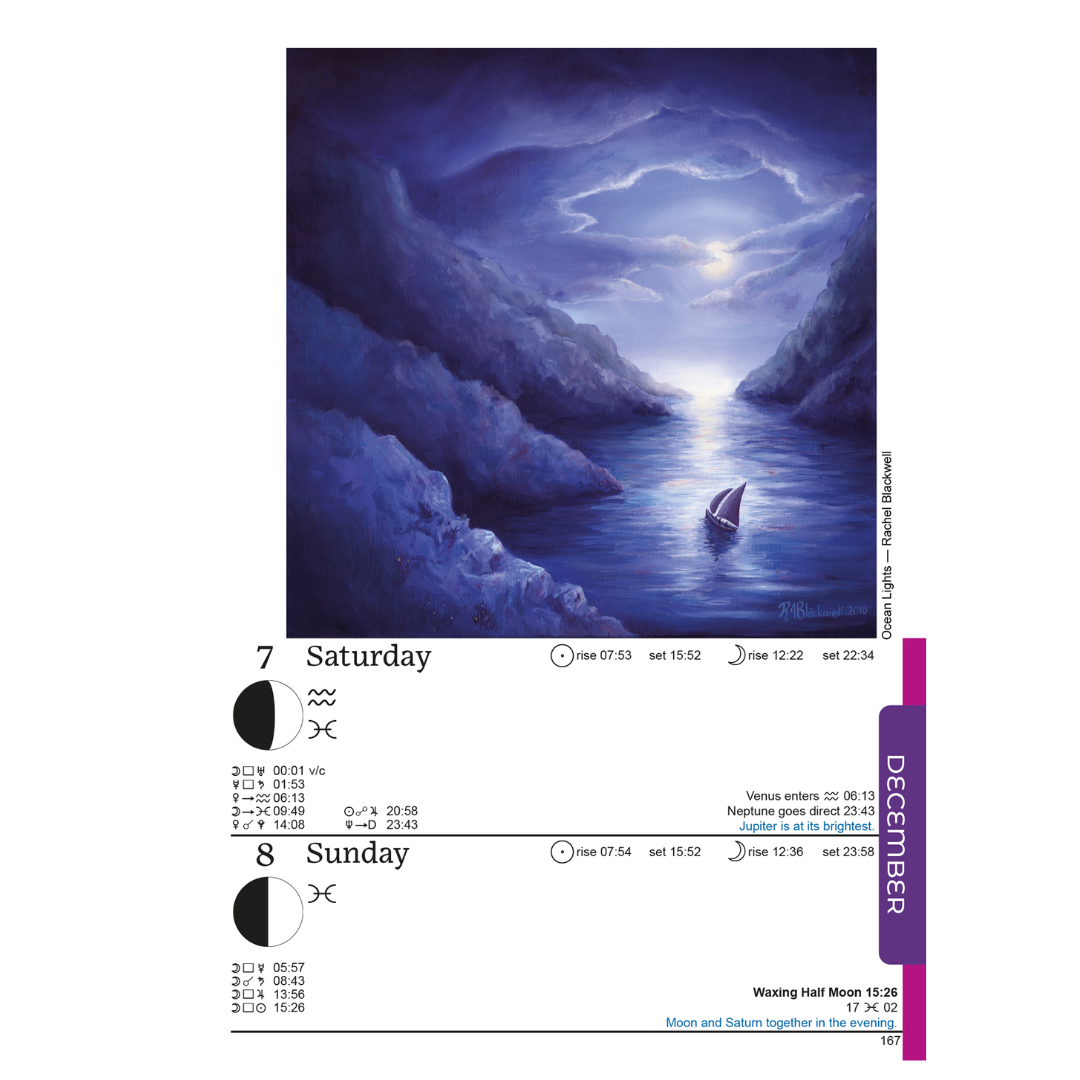 Astro Moon Diary 2024 – La Maison d'etoile 星緣