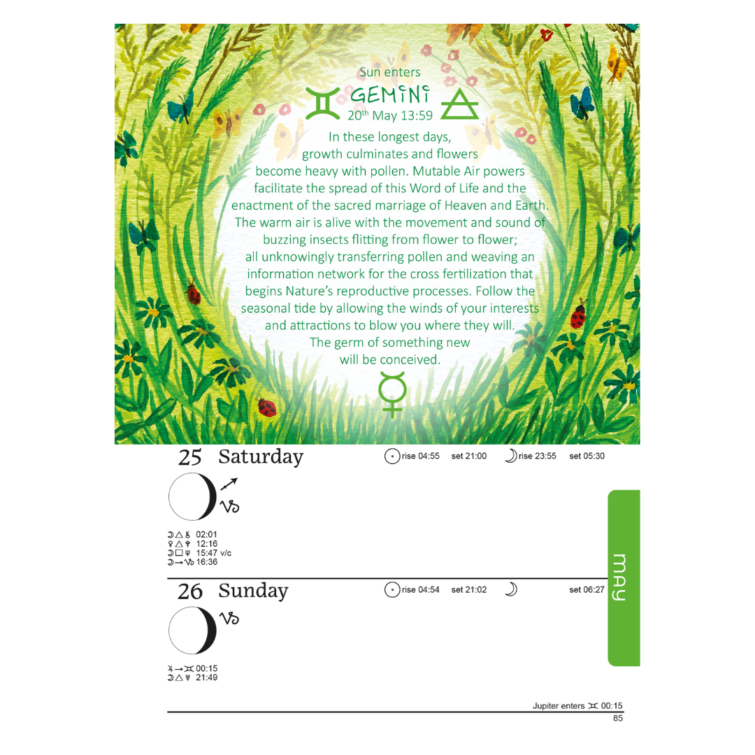 Astro Moon Diary 2024 – La Maison d'etoile 星緣